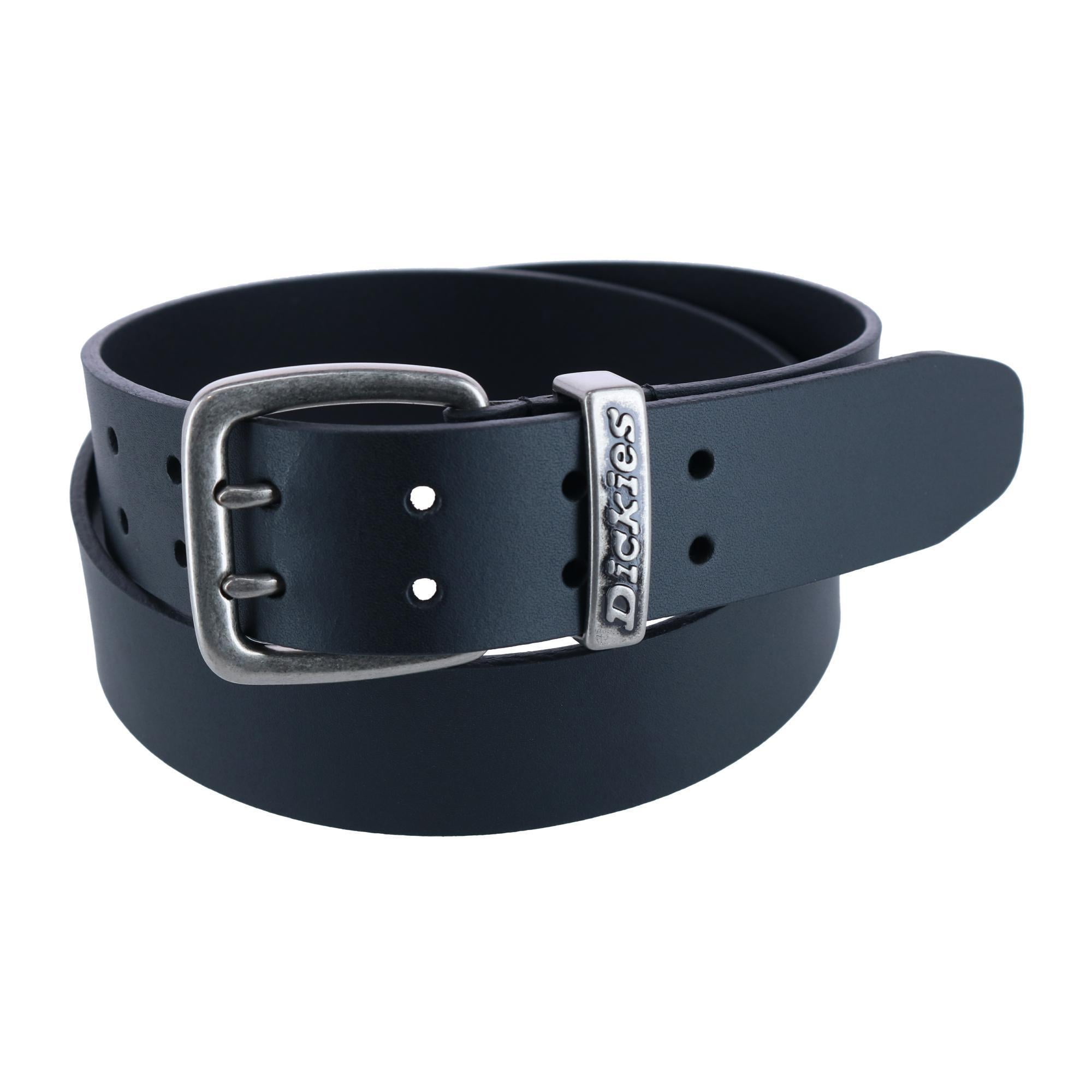 Dickies Leather Two Prong Casual Belt (Men Big & Tall) - Walmart.com