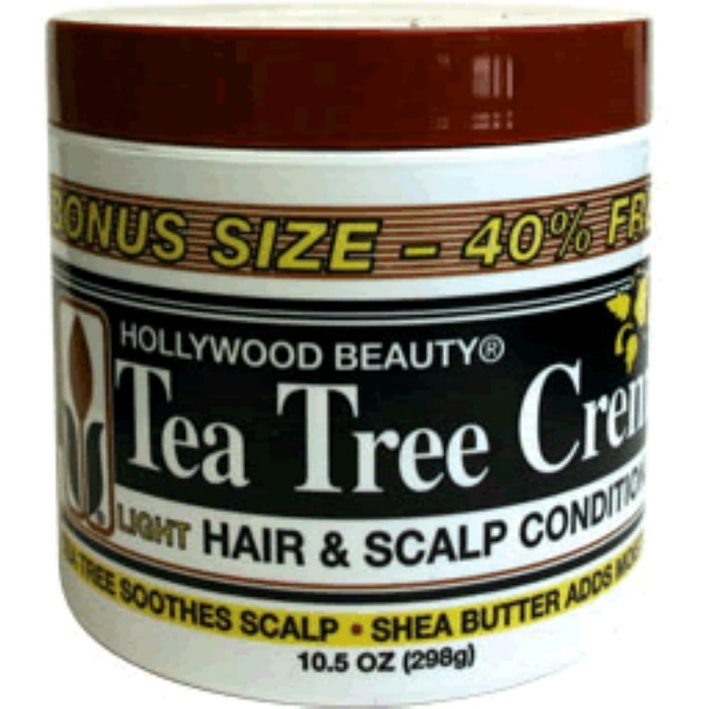Hollywood Beauty Tea Tree Creme Hair & Scalp Conditioner, 7.5 oz ...