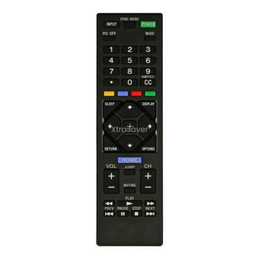Sanyo TV Replacement Remote Control for LED, LCD, and Smart Televisions ...