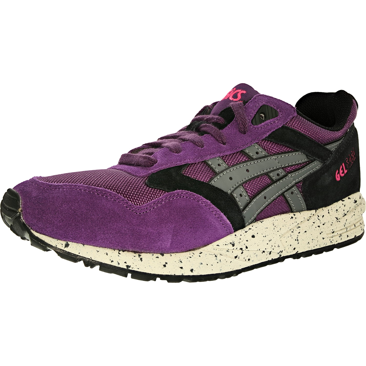 Asics Men's Gelsaga Purple/Grey Low Top Tennis Shoe - 7.5M - Walmart.com
