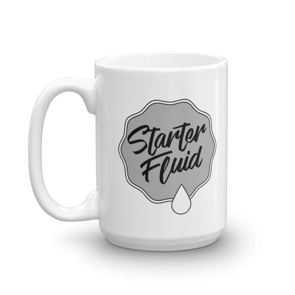 Starter Fluid Pun Coffee & Tea Gift Mug Cup, Ornament, Décor, Supplies ...