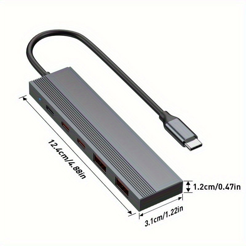 Click here for Unbranded 5-In-1 Usb-C Hub  Multi-Port Docking Sta... prices