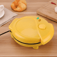 Cartoon Mini Cake and Waffle Machine - Makes 7 Fun, Different Shaped ...