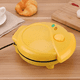 Cartoon Mini Waffle Maker- Makes 7 Fun, Different Shaped Waffles ...