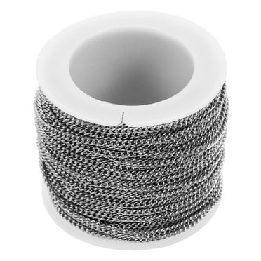 ALEXCRAFT 16.4Feet Gold Plated Brass Curb Chain Twisted Chunky Link ...