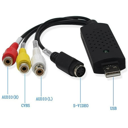 Usb 2.0 Audio Video Converter, Vhs Digitizing And Video Editing ...