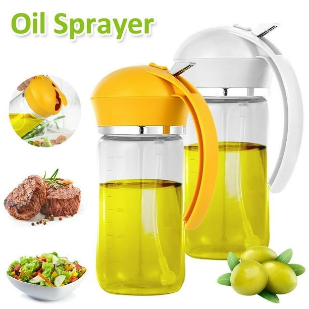 EASTIN Oil Sprayer Olive 550ml Bottle Glass Oil Can Refillable Oil ...