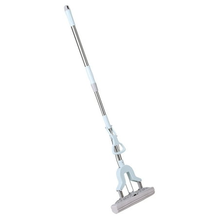 Herwey Absorbent Sponge Mop Stainless Steel Telescopic Handle Home ...