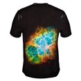 Crab Nebula Space Galaxy Mens T-Shirt All Over Print - Walmart.com