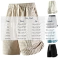 Bpyeka Big & Tall Men's Bubble Textured Casual Shorts, Drawstring ...