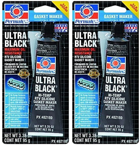 Permatex 82180 Ultra Black Maximum Oil Resistance RTV Silicone Gasket ...
