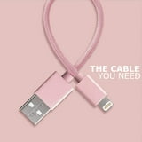 Extra Long Phone Charger [3-Pack 6FT, 10FT] Nylon Braided USB Cable for ...