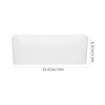 BESTYASH 3Pcs Plastic Refrigerator Organizer Bins Clear Fridge Shelf ...