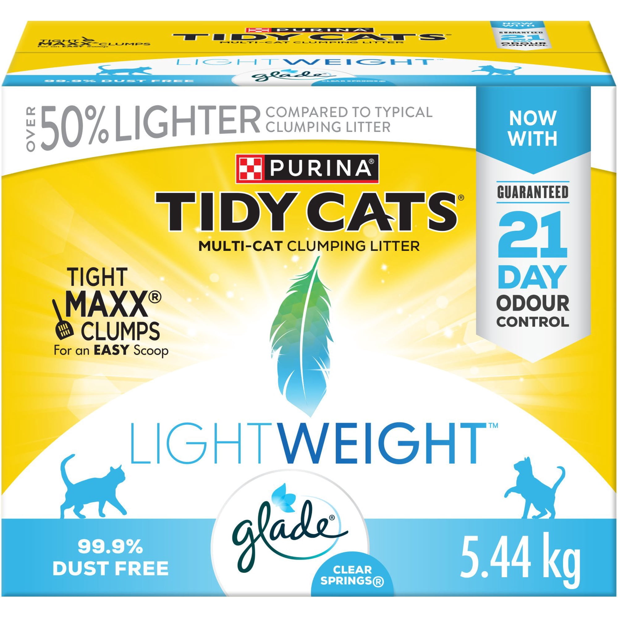 Click here for Pack Of 2 - Tidy Cats Lightweight Glade Clear Spri... prices