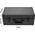 FunGuys 4-Row Card Storage Box, Holds 140 Slabs, Black - Sport Cards ...