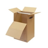 "Bankers Box SmoothMove Small Wardrobe Moving Boxes, 20"" x 20"" x 34 ...