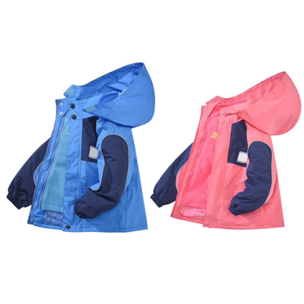Besly Kid Girls Boys Rain Jacket Girls Rain Jackets Size 3-14 Girls ...