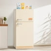 Robud Pretend Maker Play Kitchen for Toddlers, Wooden Fridge with Fake ...