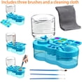 Paint Brush Cleaner Tool, Water Cycle Watercolor Brushes Rinser with ...