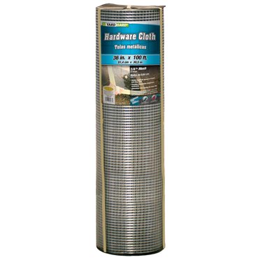 YARDGARD 48-Inch by 100-Feet, 1/4-Inch Mesh Hardware Cloth - Walmart.com