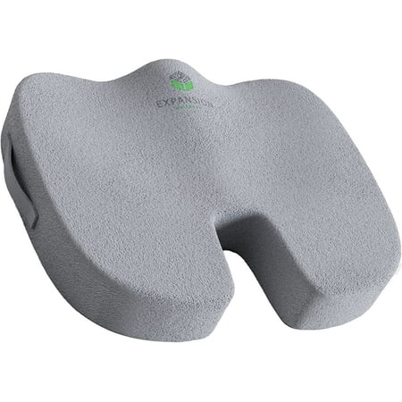 Seat Cushion for Office Chair – Memory Foam Tailbone Pillow Pad for ...