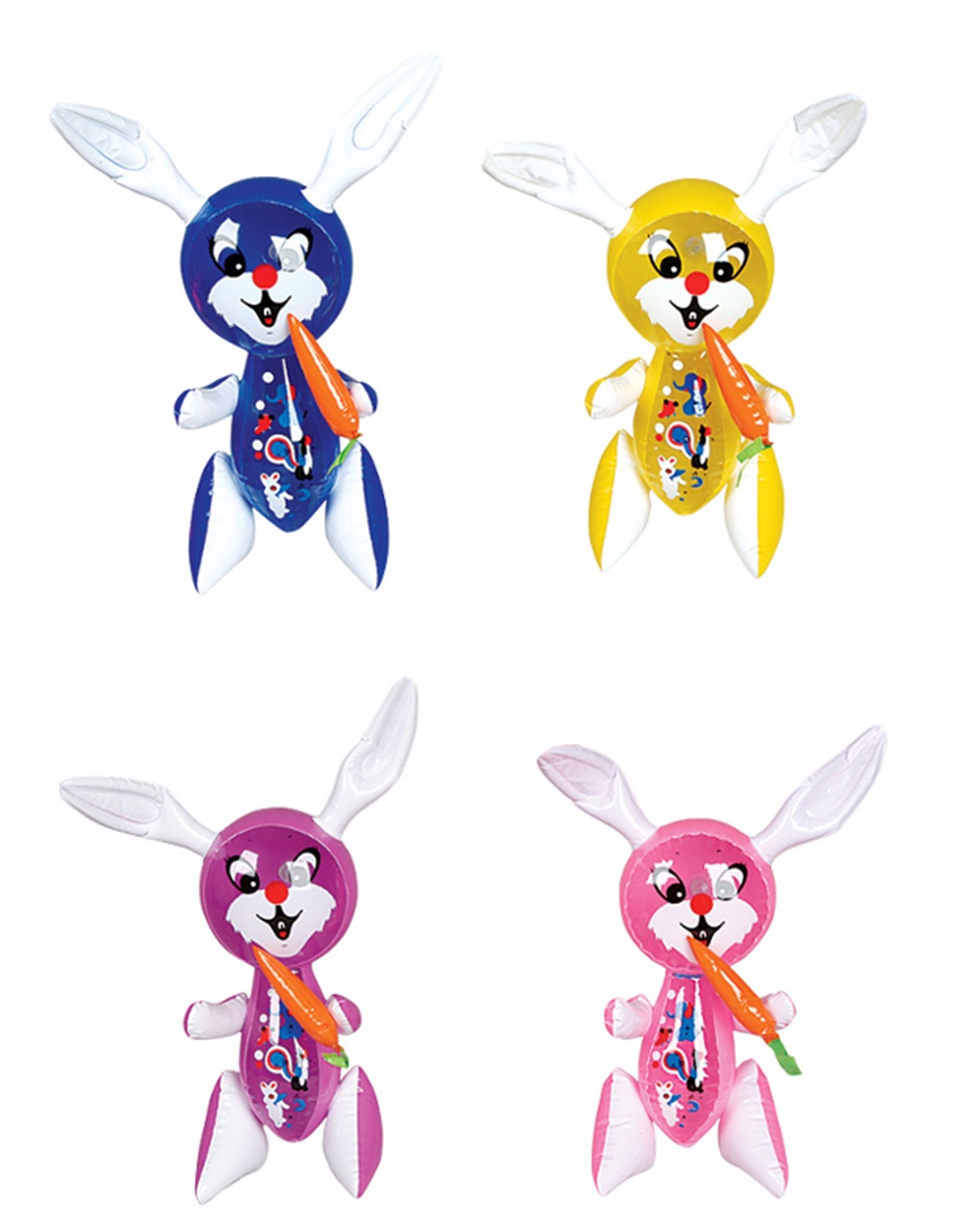 BlockBuster Costumes Custom Bundle Set of 12 17" Inflatable Easter ...