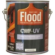 Flood CWF-UV® Wood Stain, Transparent Cedar Finish Deck Sealer, 1 ...
