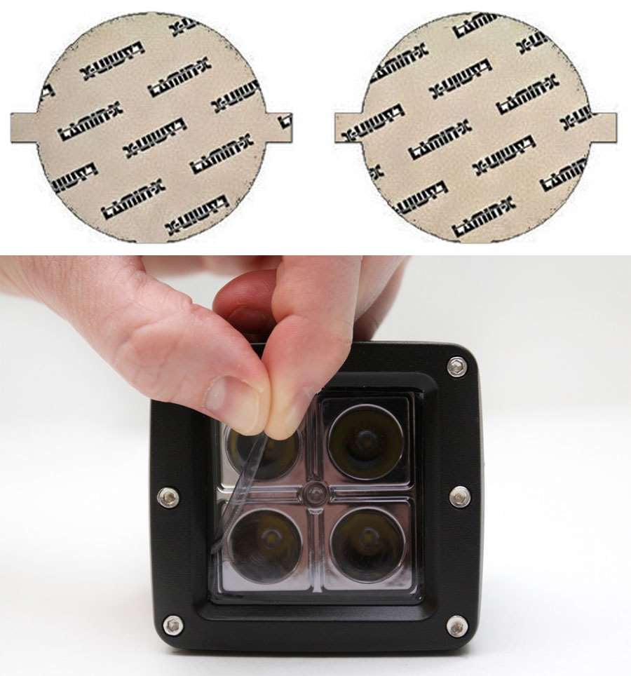 Lamin-x 6" Tint Round Light Covers - Walmart.com