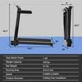 Costway Ultra-thin Lightweight Folding Treadmill Installation-free ...
