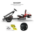 HyperGoGo Go Kart, Go Kart Conversion Kit for Hoverboards, Safe for ...