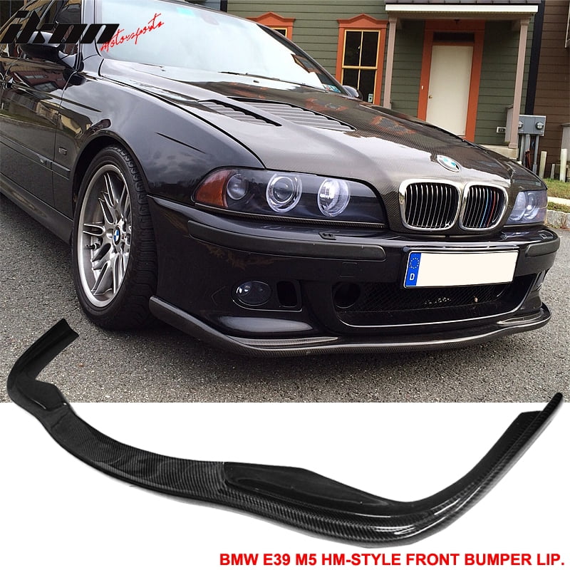 Fits 97-02 BMW E39 M5 Only 4Dr Front Bumper Lip - Carbon Fiber CF ...