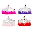 12 Pack Princess Crowns for Toddlers, Children's Toy Set, Kids Dress Up ...