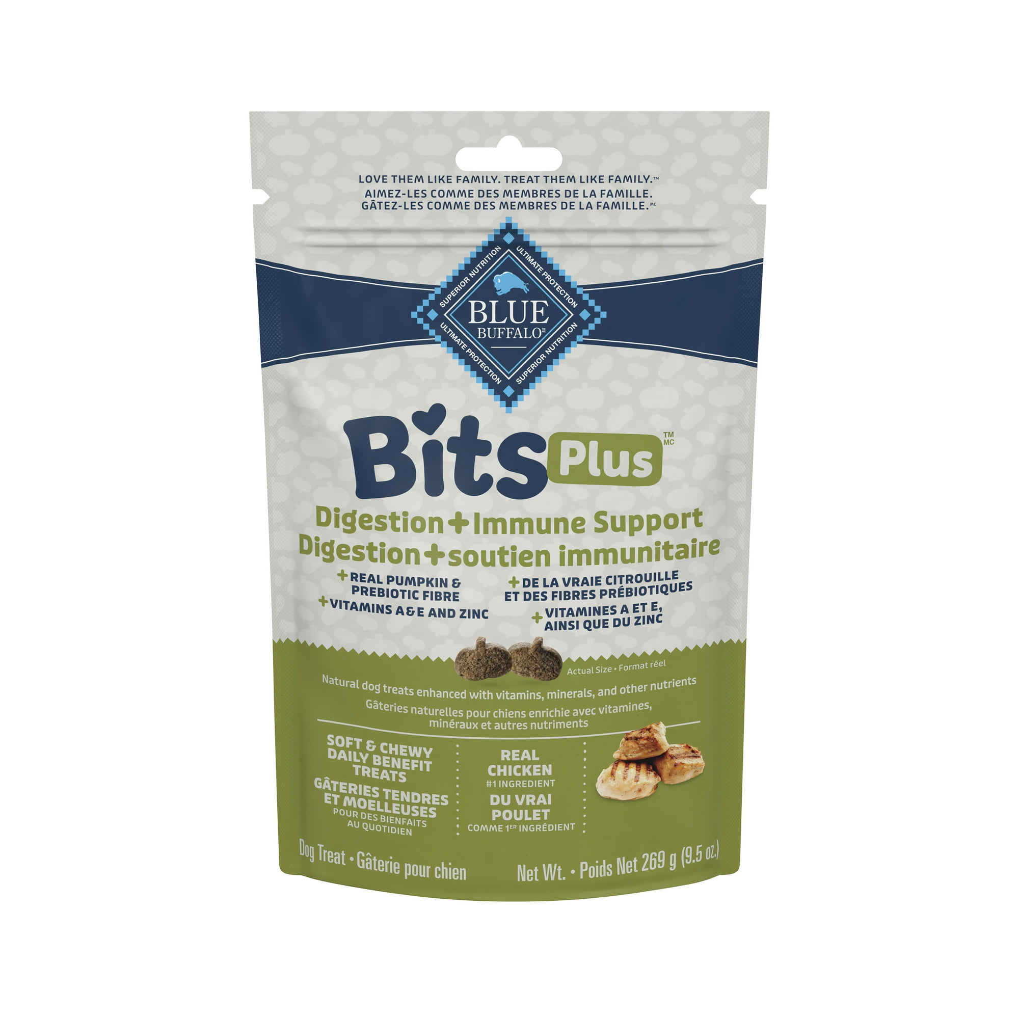 Click here for Blue Buffalo Bits Chicken And Pumpkin  Digestion &... prices