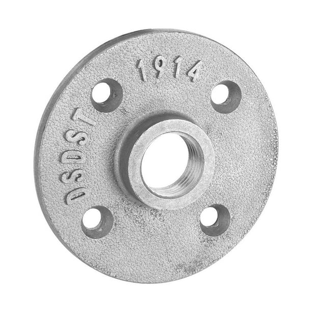 Brida De Piso 10PCS DN15 1/2in 4 Agujeros Base De Brida Brida De Piso ...