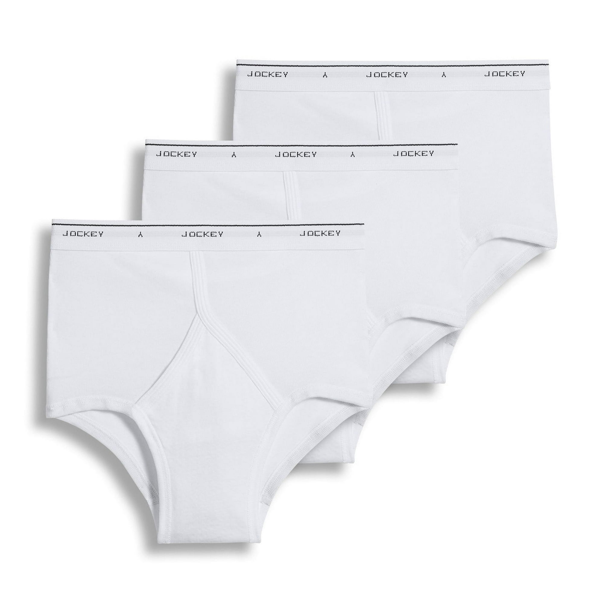 Jockey Mens Classic Full Rise Brief - 3 Pack