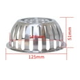 Taituoti Stainless Steel Balcony Drainage Roof Round Floor Drain Cover ...