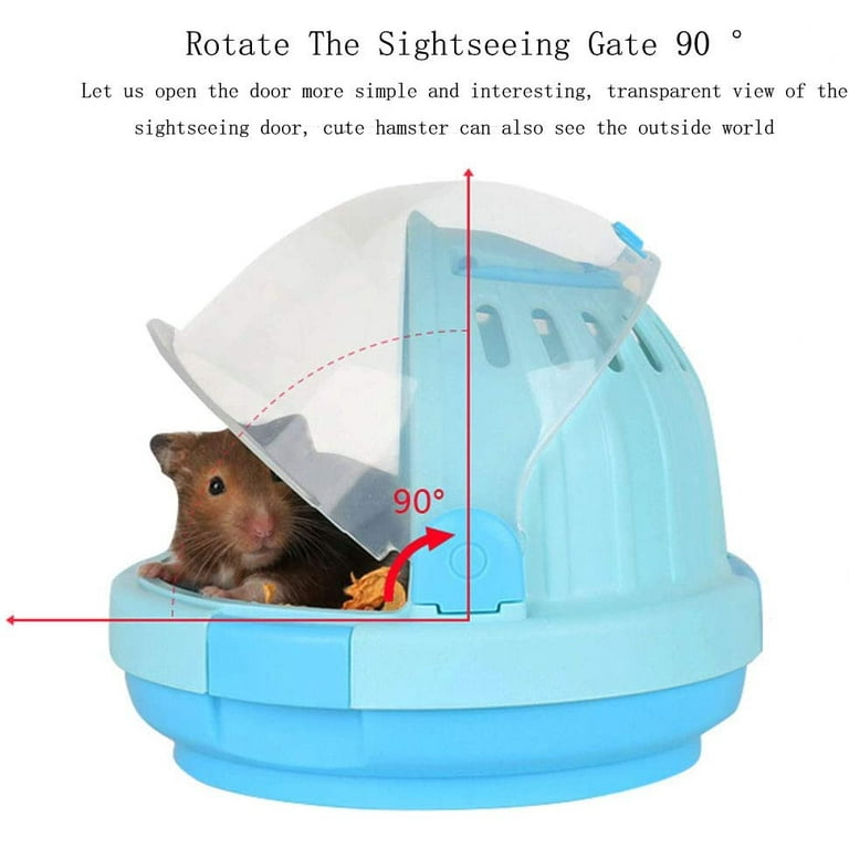 Smallest Hamster Cage In The World