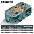 SLLINGLUO Foldable Outdoor PVC Swimming Pool for Adults and Kids ...