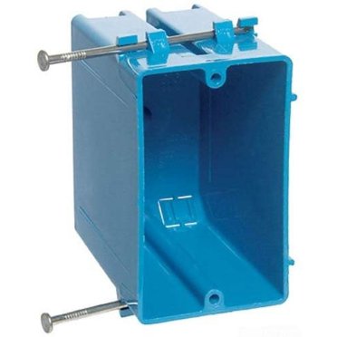 Carlon B520P-UPC Ceiling Box, 4 in W, 4 in D, 2-1/4 in H, 1 -Gang ...