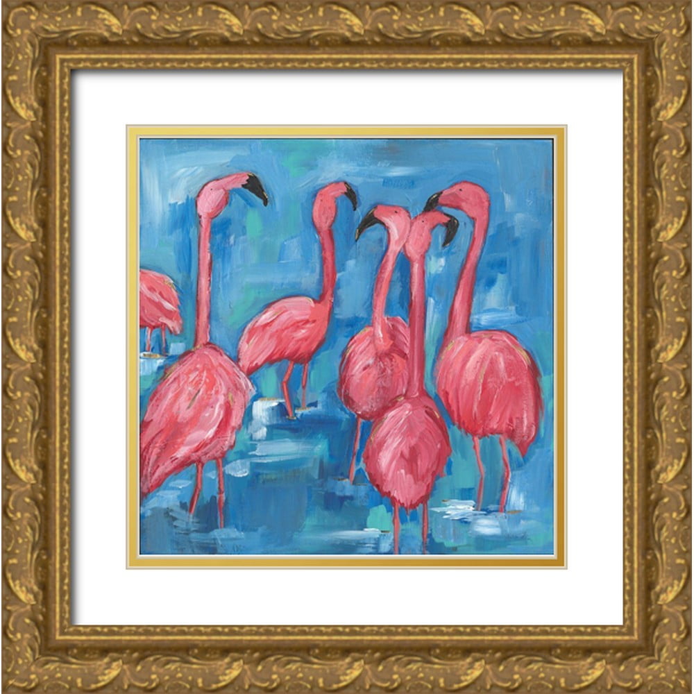 Seay, Anne 15x15 Gold Ornate Wood Framed with Double Matting Museum Art ...