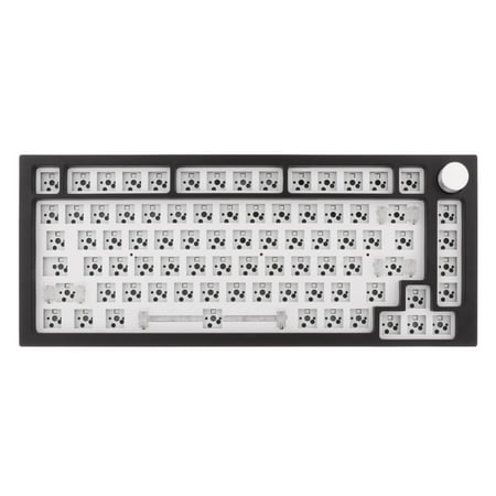 Nt75 Mechanical Keyboard DIY Swappable Custom 75% Compact Layout black ...