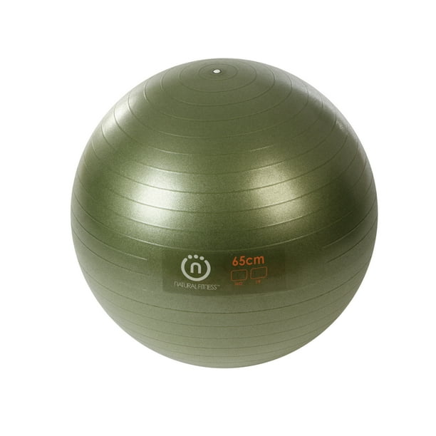 Natural Fitness PRO Burst Resistant Exercise Ball- 65cm - Walmart.com ...