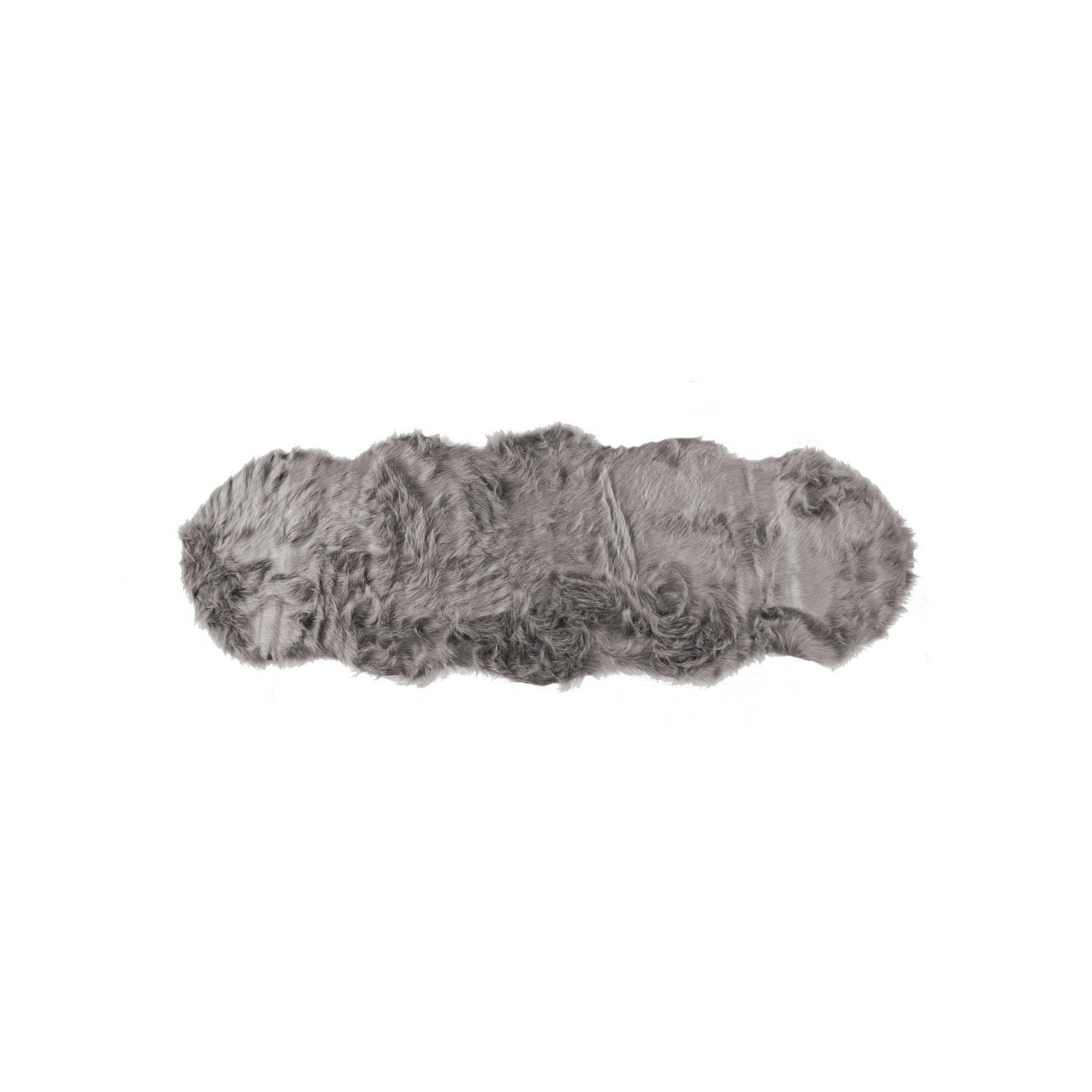 Click here for H-Luxe Faux Fur Gordon Faux Sheepskin Rug 2 X 6 2... prices