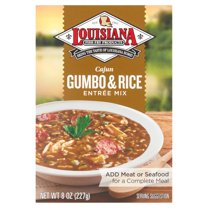 Louisiana Fish Fry Products Cajun Gumbo & Rice Mix, Quick Hearty Meal ...