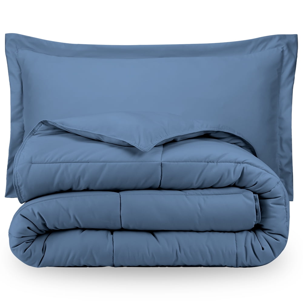 Bare Home Ultra-Soft Goose Down Alternative Comforter Set (Full/Queen ...