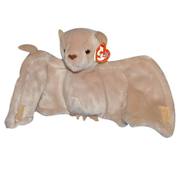 Ty Beanie Babies: Batty the Bat Stuffed Animal Plush Toy (Brown, Pink ...