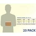 6x4x4 inches Small Shipping Boxes Set of 25, Brown Corrugated Cardboard ...