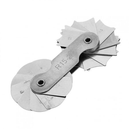Fillet Gauge,Stainless Steel Radius Fillet Radius Measuring Tool Radius ...