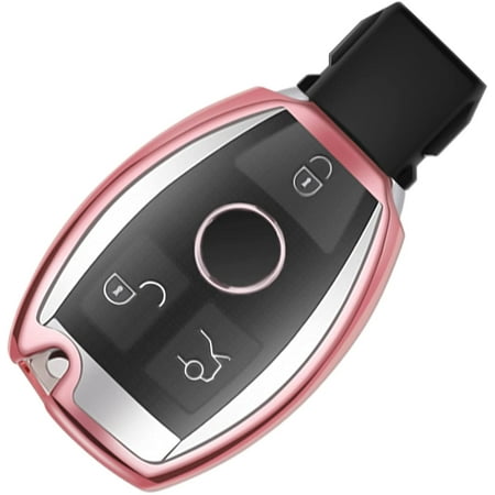 for Mercedes Benz Key Fob Cove,Smart Key Fob Case TPU Protective Cover ...