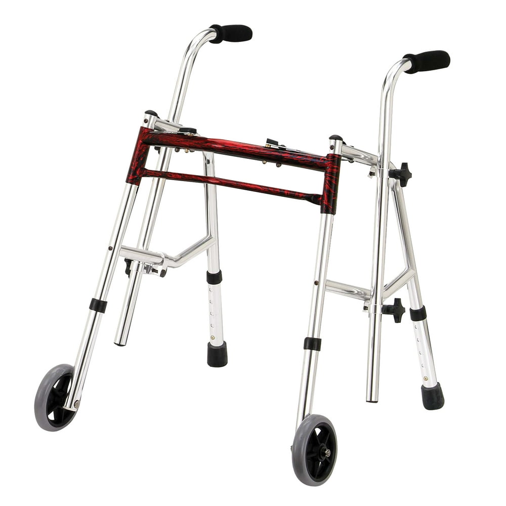 Drive Medical Glider Walker, Junior, Flame Red - Walmart.com - Walmart.com